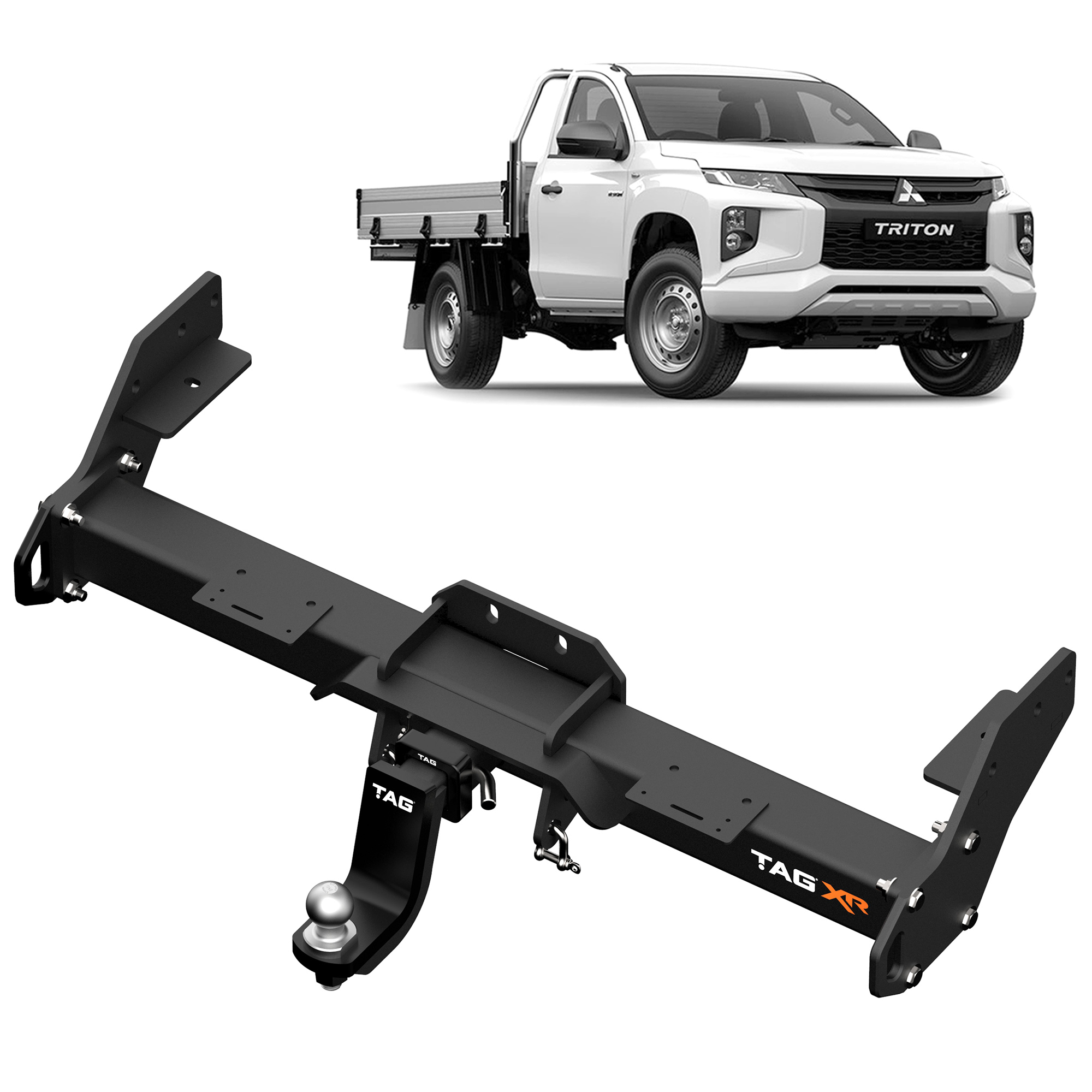 Mitsubish Triton TAG Extreme 4X4 Recovery XR Towbar | TJM